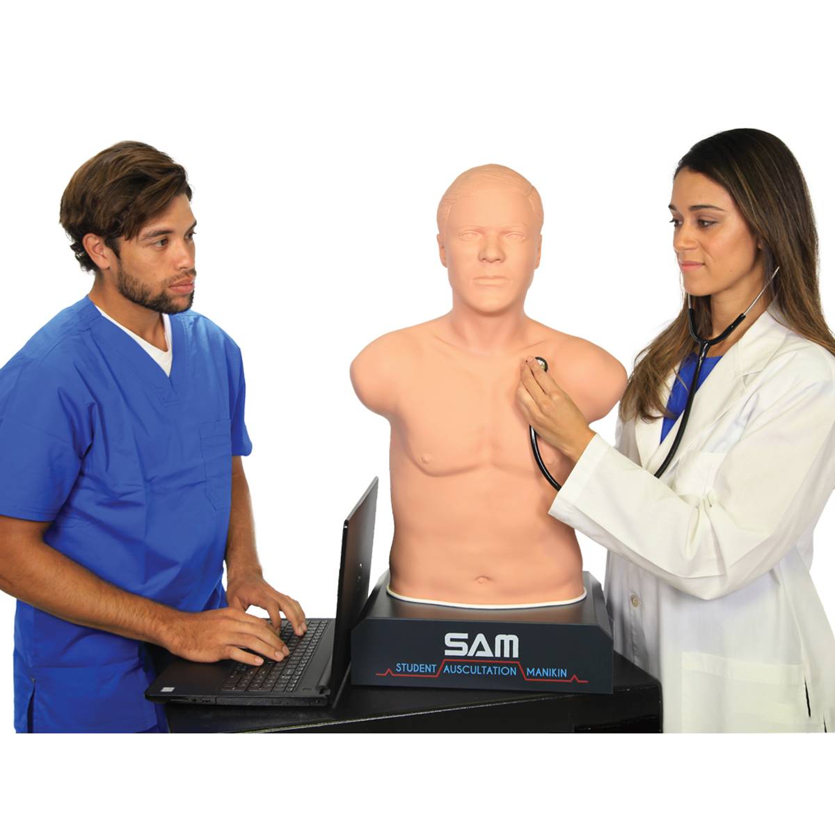 SAM 3G® Student Auscultation Manikin - Auscultation Simulator - SAM 3G ...