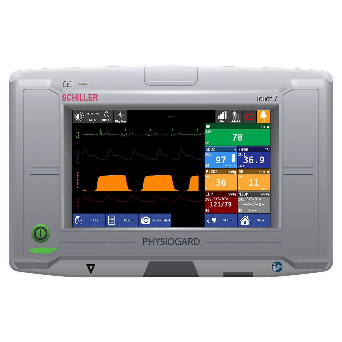 Patient Monitor Screen