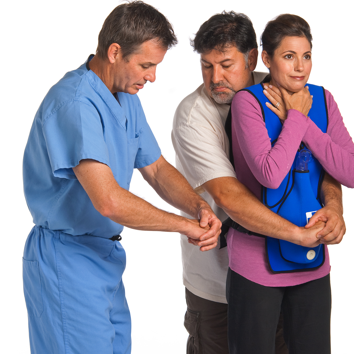 Act+Fast Rescue Choking Vest - Blue - SEM Trainers