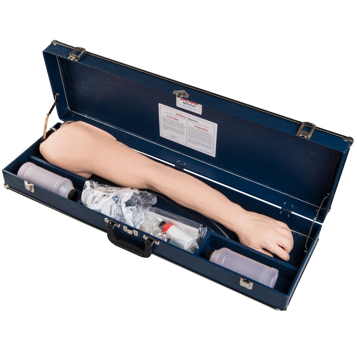 Advanced Venipuncture and Injection Arm, White - SEM Trainers