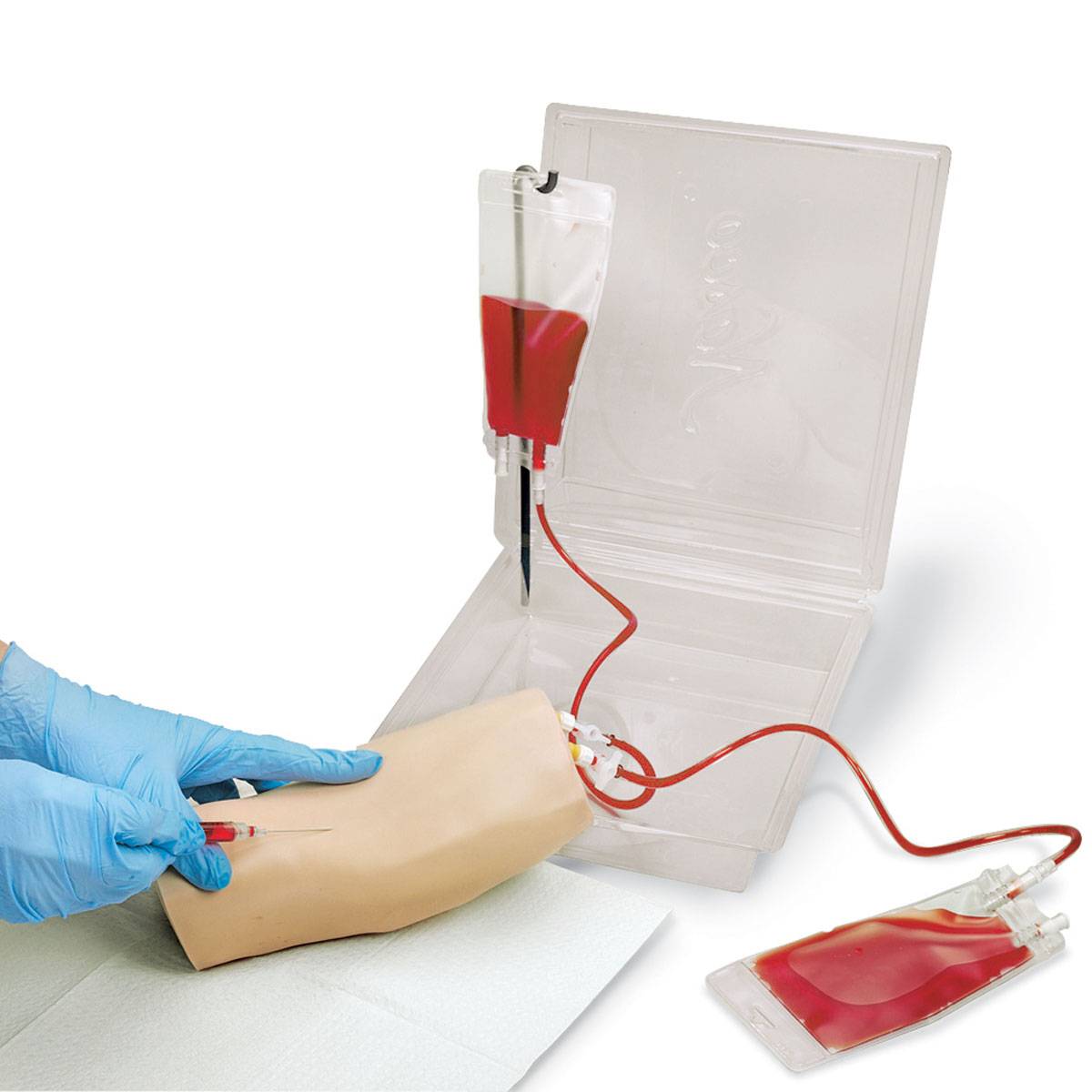 Life/form® Portable IV arm Trainer White | Injections and Punctures ...