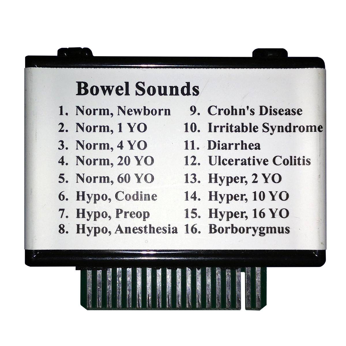 Infant Heart & Breath Sound Menu - SEM Trainers